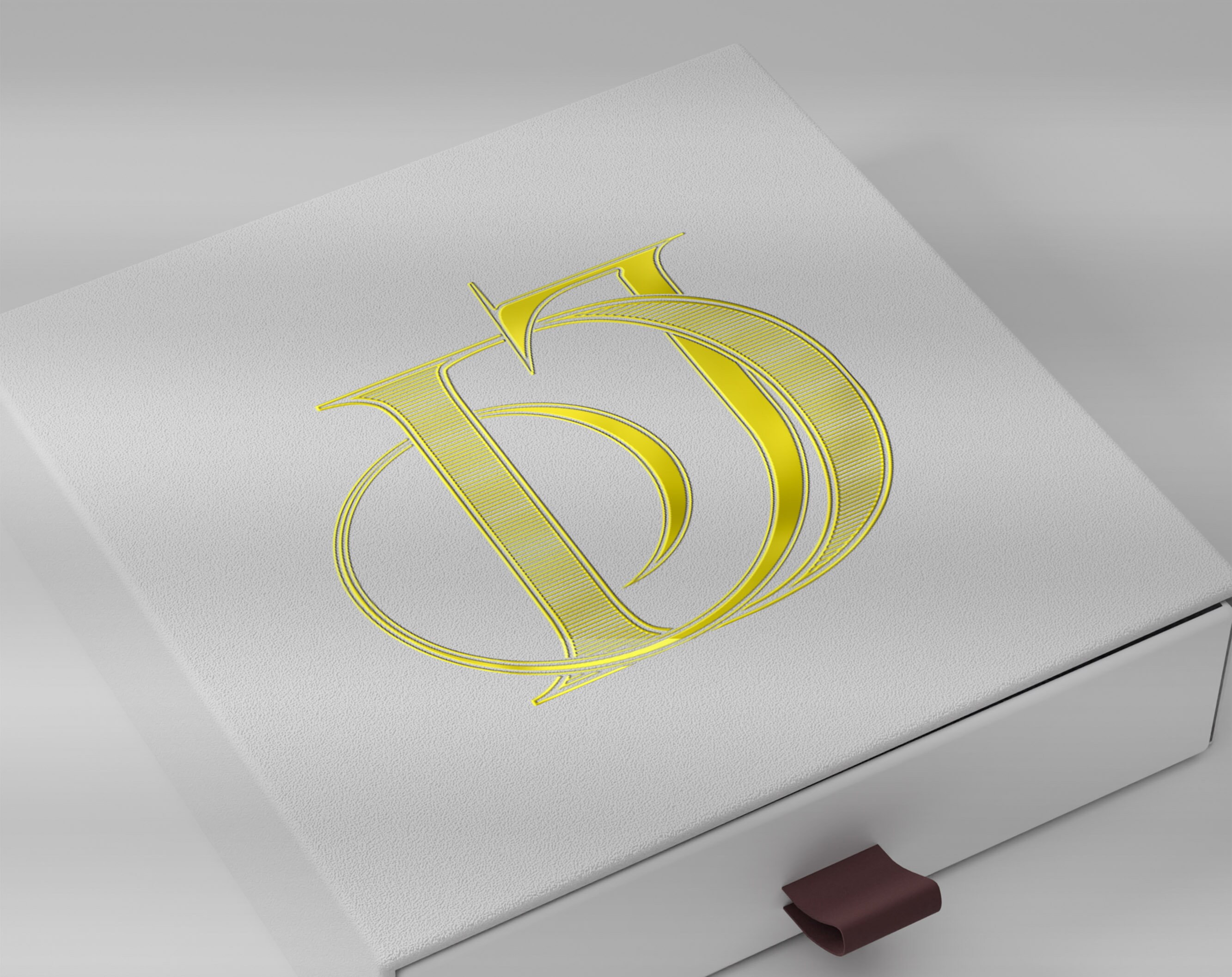 JD | 2 Letter Wedding Monogram With Letters JD | Ready to Download ...