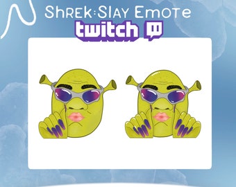 Shrek Emotes - Etsy UK