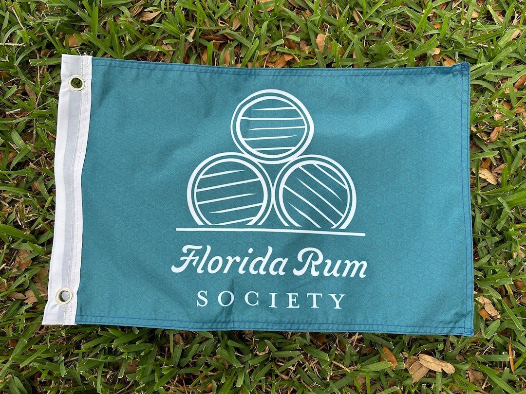 Florida Rum Society Flag (v2) - Etsy