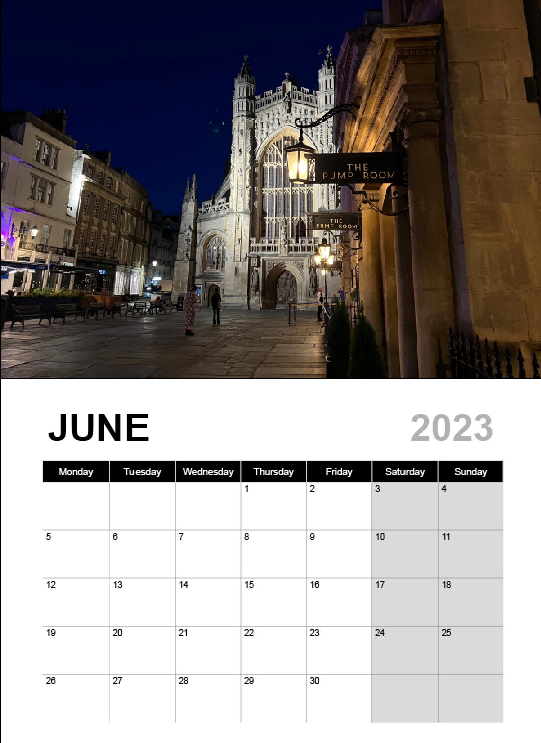 2023 Travel With James Calendar With Interactive English - Etsy