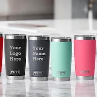 Yeti 20oz Cup - Laser Engraved, Your Name and Choose Your Font! - Etsy