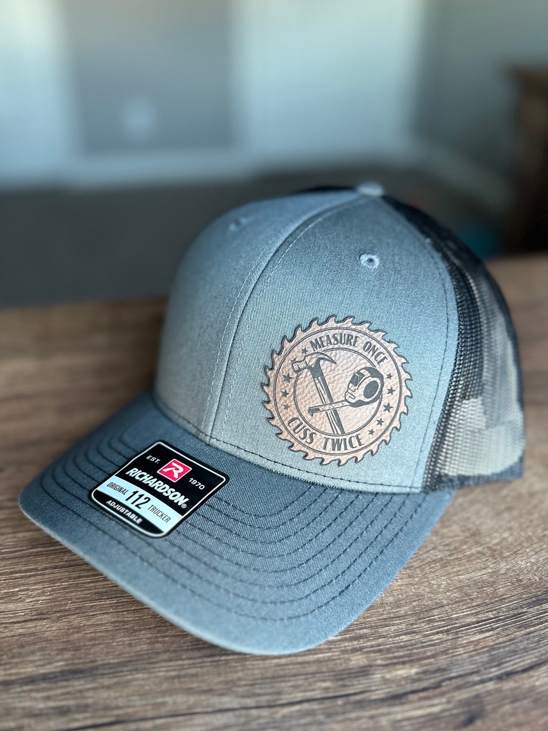 Leather Patch Hat Custom Snapback, Flex Fit Hat, Business Hats, Hats ...