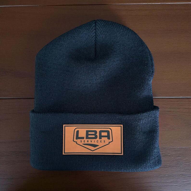 Custom Logo Beanie, Bulk Custom Leather Patch Hat, Bulk Hats, Leather ...