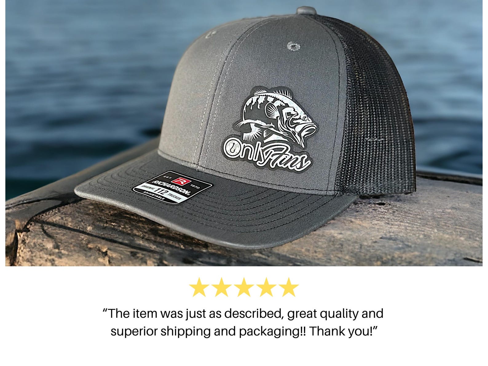 Only Fins Fishing Leather Patch Hat, Flex Fit Hat, Hunting Hats, Hats ...