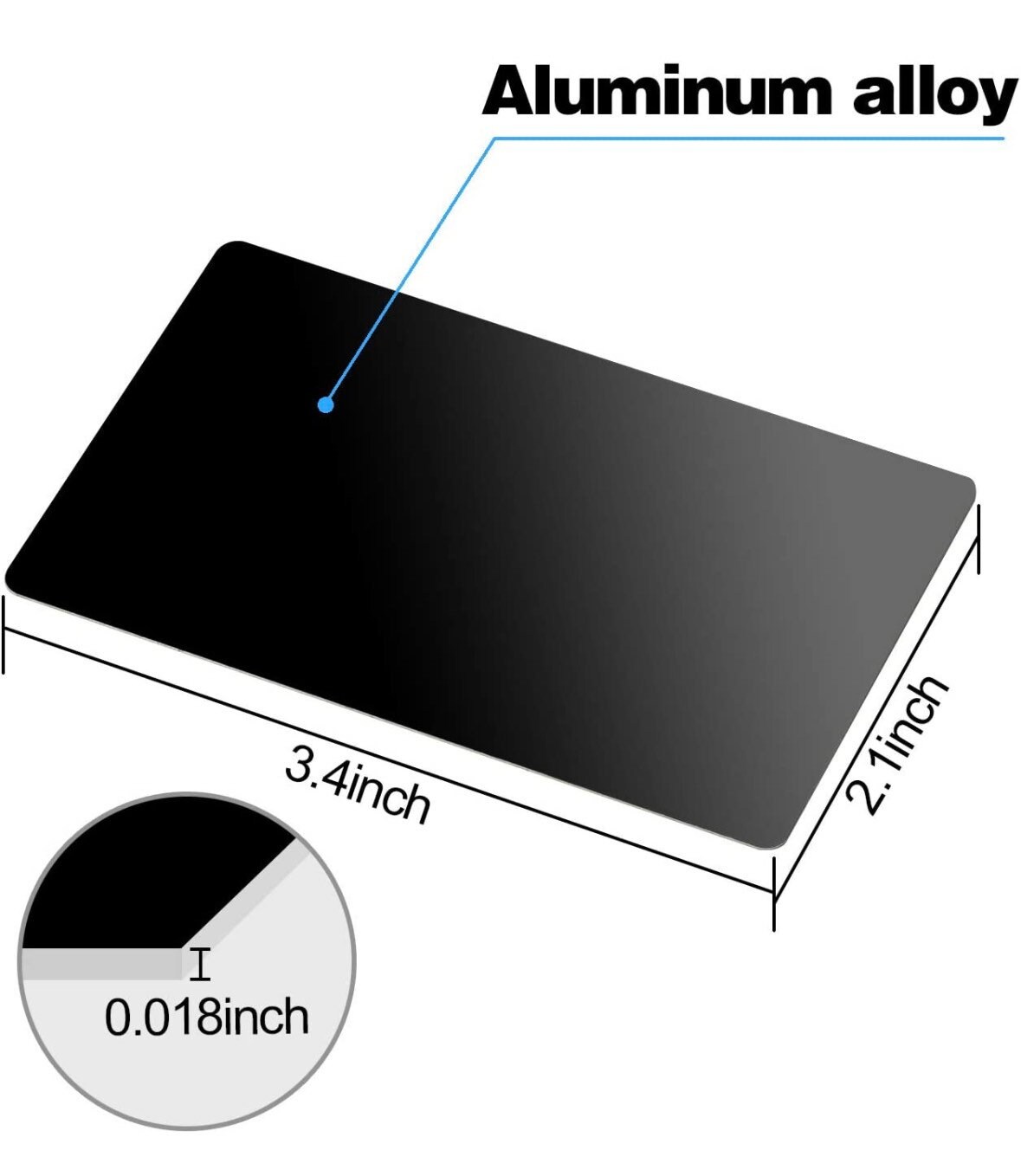 Aluminum Alloy Business Cards, Custom Business Cards, Personalized ...