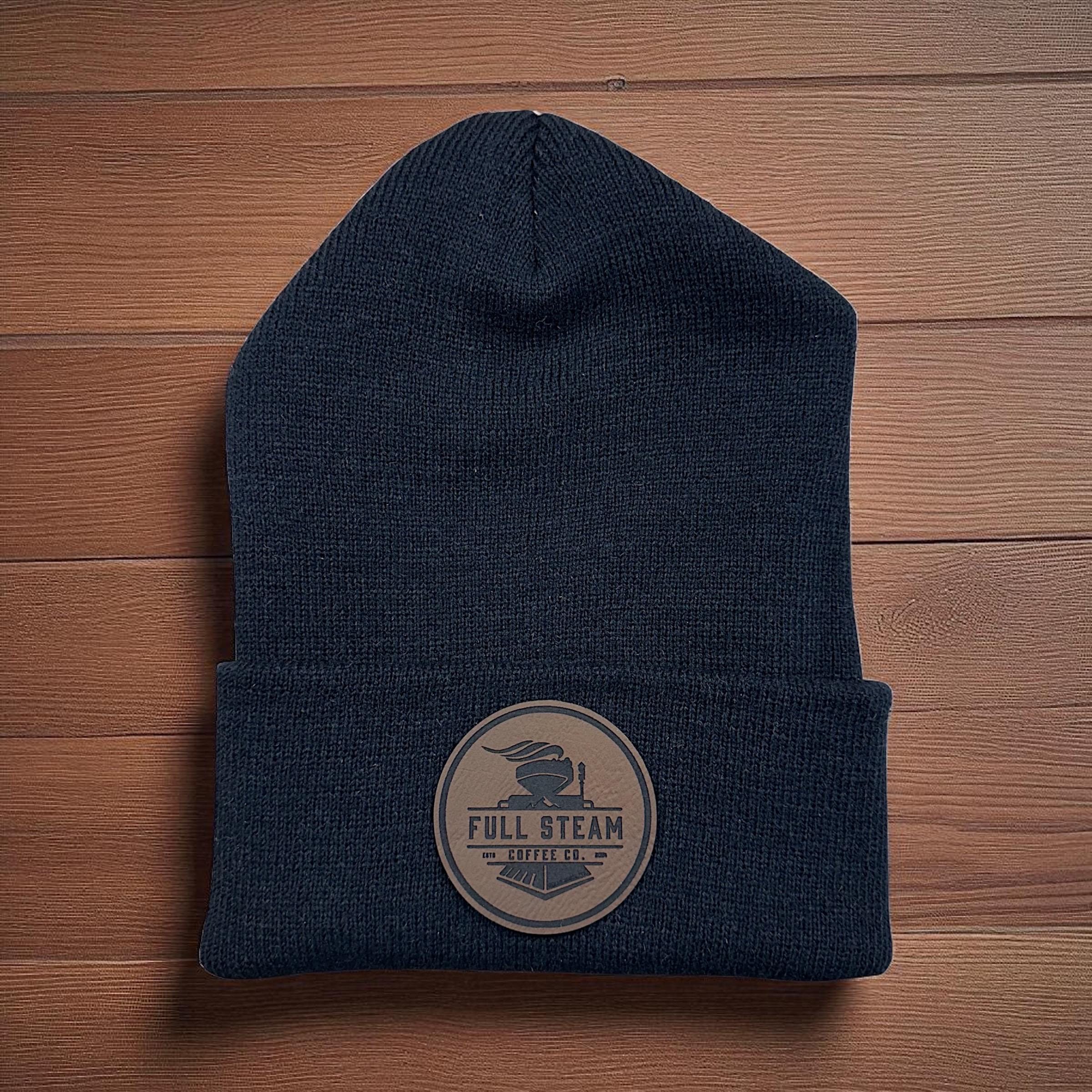 Custom Logo Beanie, Bulk Custom Leather Patch Hat, Bulk Hats, Leather ...