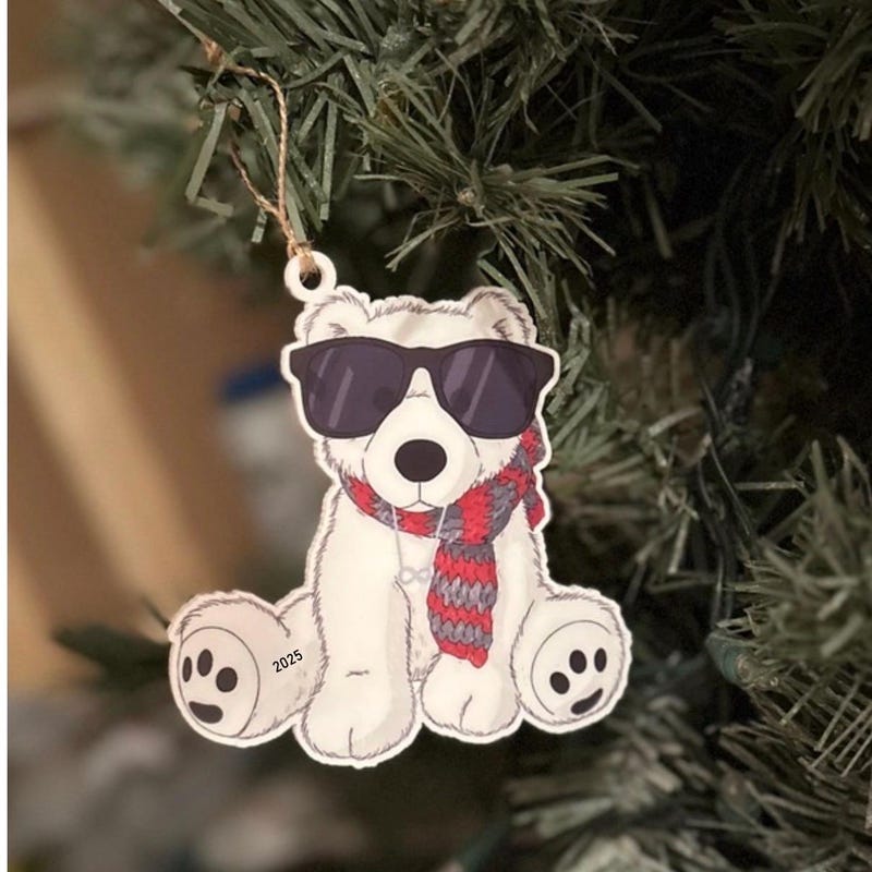 Junior Mint Polar Bear - Etsy