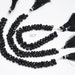 Black Spinel Side Drill Tear Drops Shape Beads , Black Spinel Faceted ...