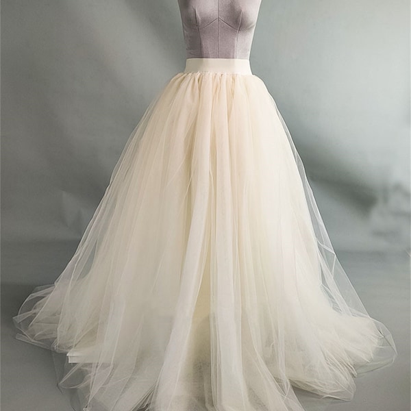 Full Tulle Skirt - Etsy