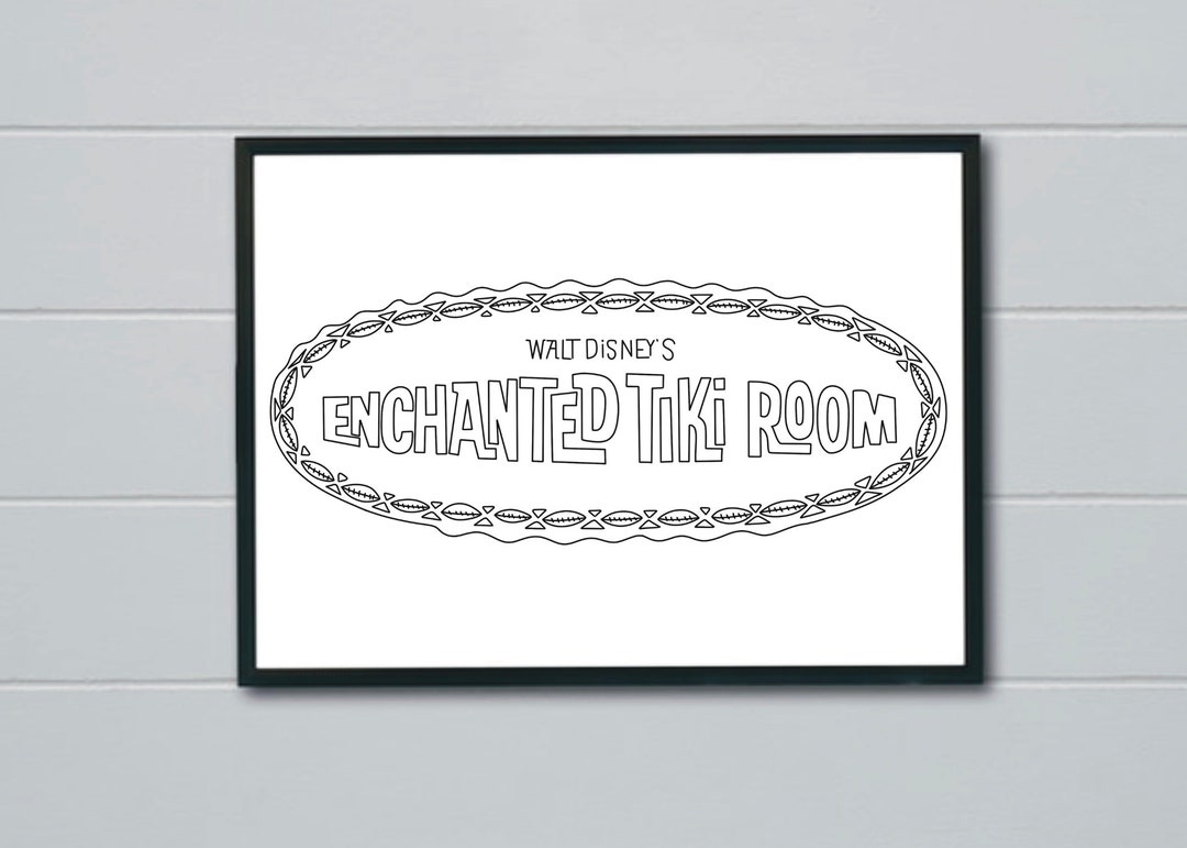 Theme Park Attraction Line Art Instant Download / Theme Park Inspired ...
