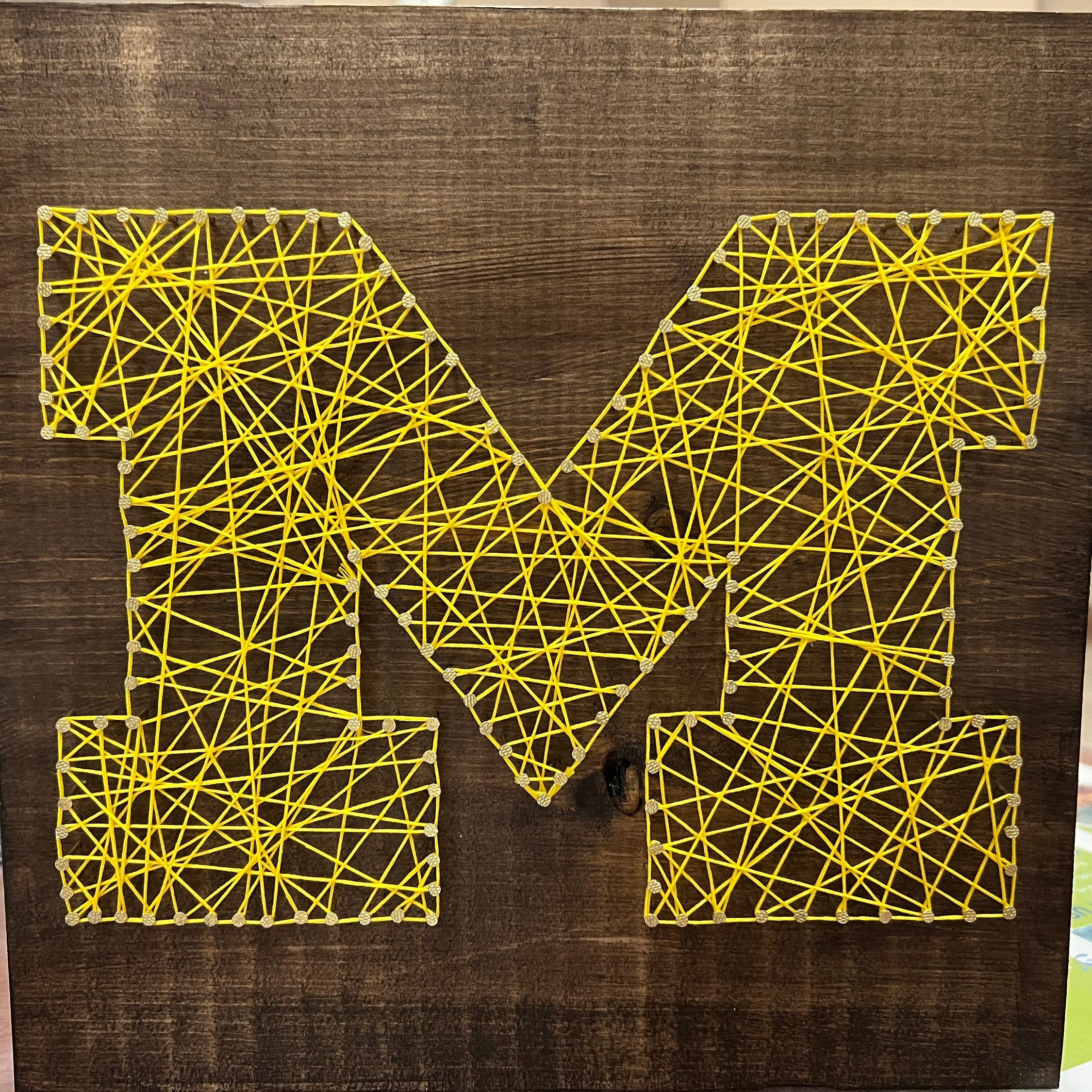 College String Art / School String Art / Graduation Gift - Etsy
