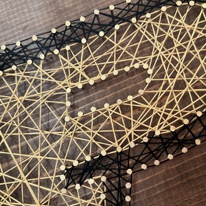 College String Art / School String Art / Graduation Gift - Etsy