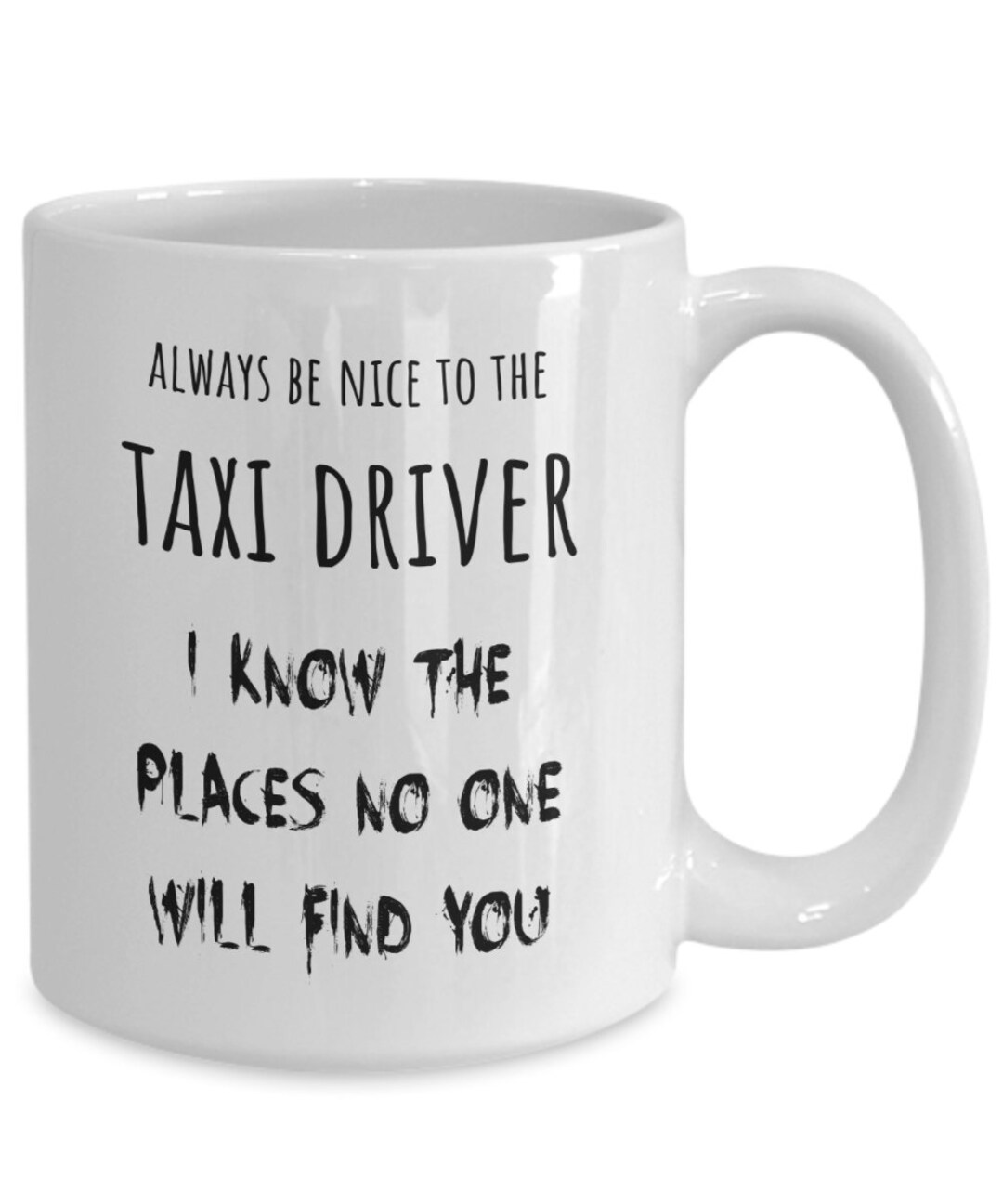 Funny Taxi Driver Coffee Mug, Cab Driver Gift, Best Taxi Driver, Taxi ...