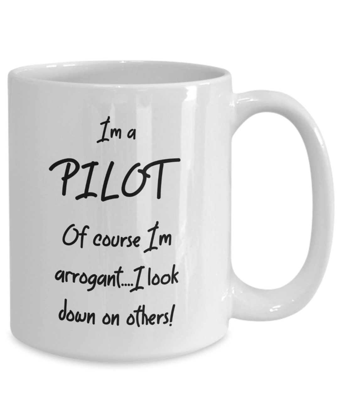 Pilot Coffee Mug, Funny Pilot Gift, Future Pilot, Aviation School ...