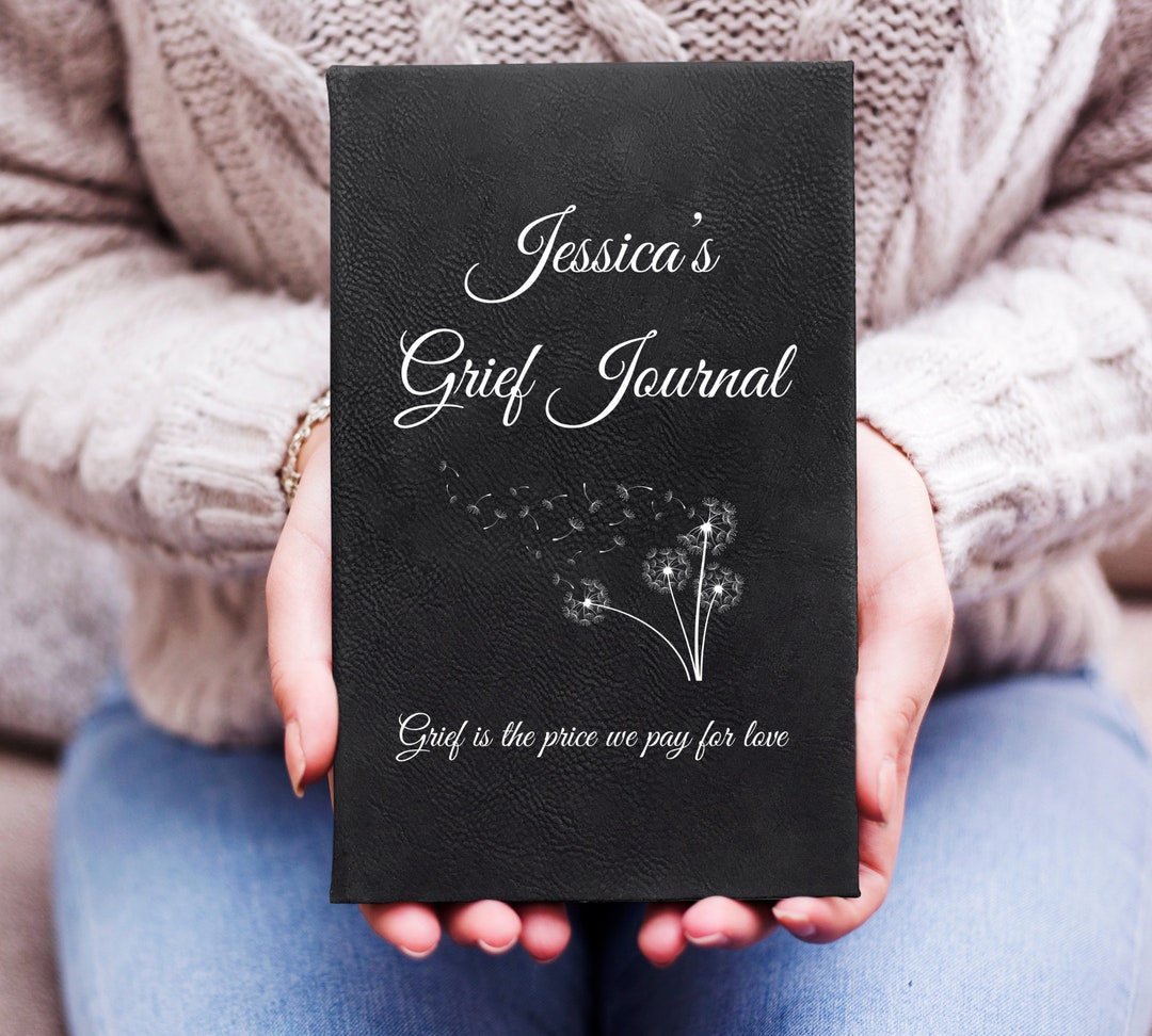 Personalized Grief Journal, Loss of A Loved One, in Memory of Dad ...