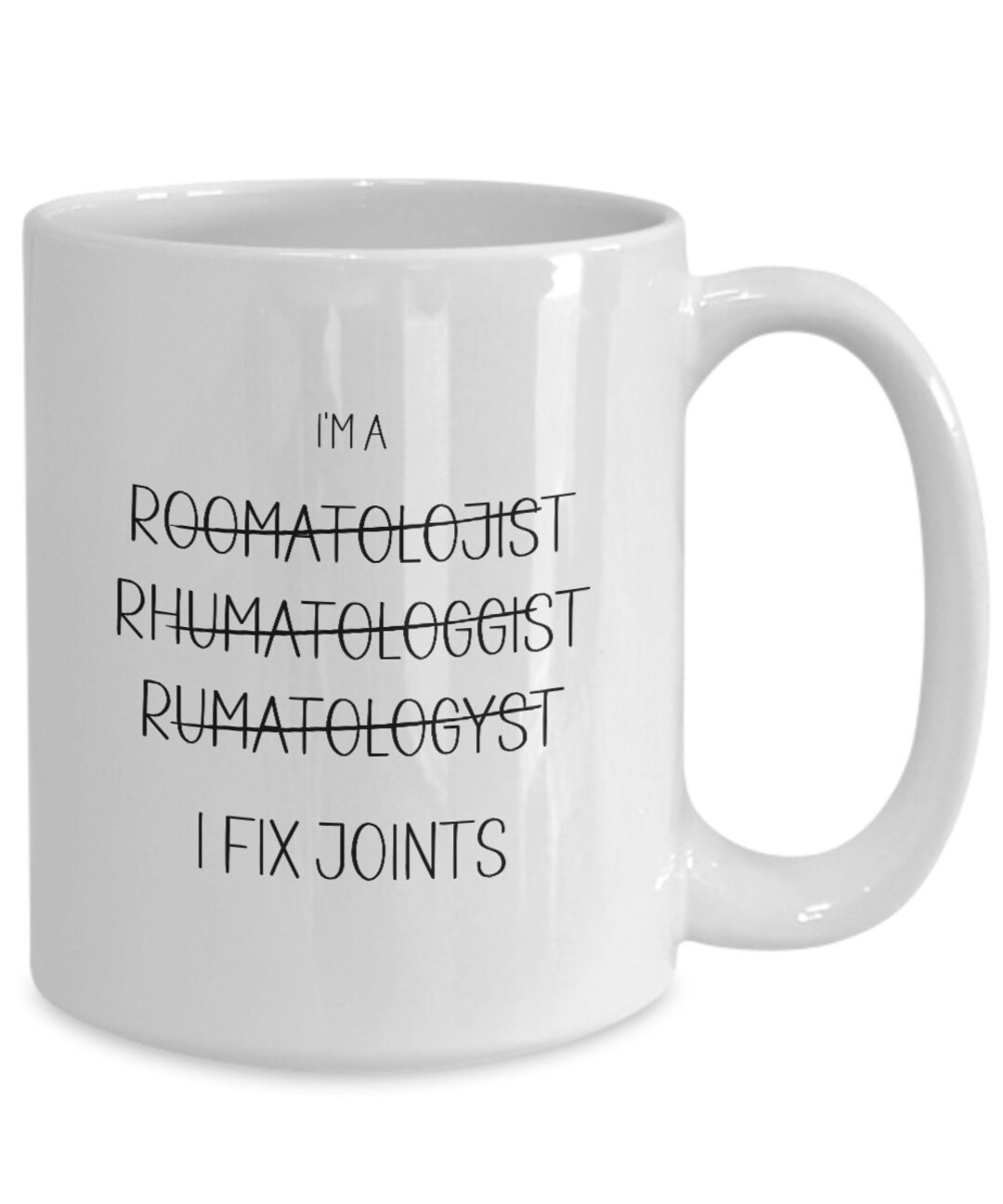 I'm a Rheumatologist Gift, Funny Rheumatology Mug, New Rheumatologist ...
