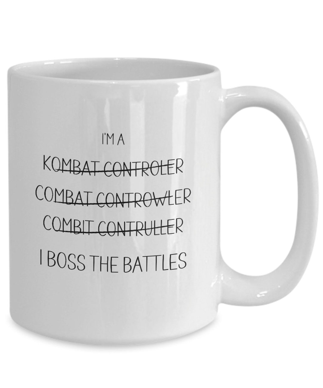 Combat Controller Gift, Funny Mug for Combat Controller Boyfriend ...