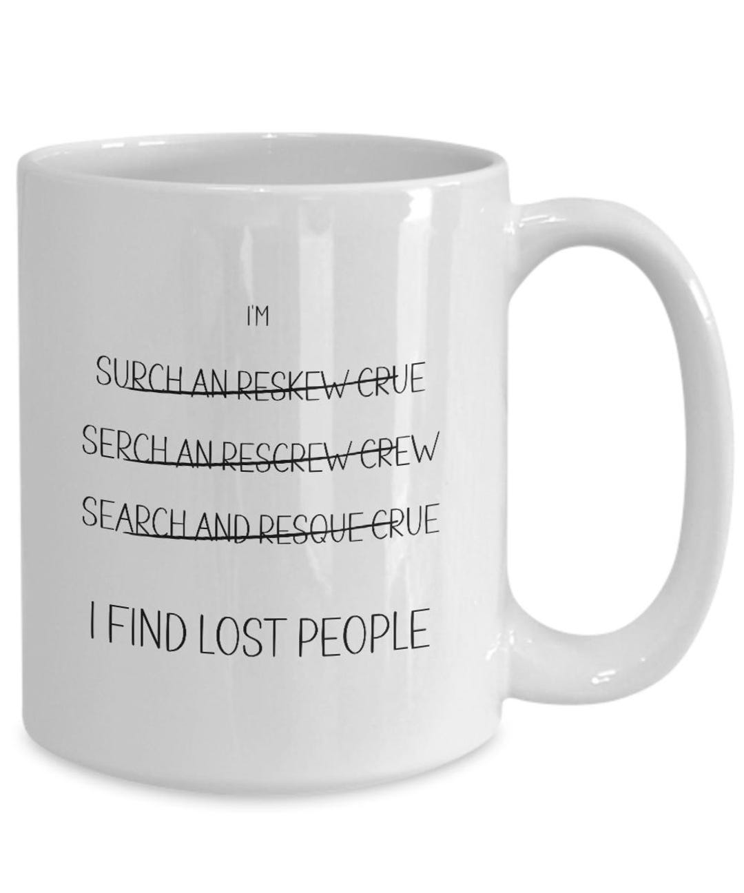 Search and Rescue Crew Gift, Sar Team Gifts, Emergency Worker Coffee ...