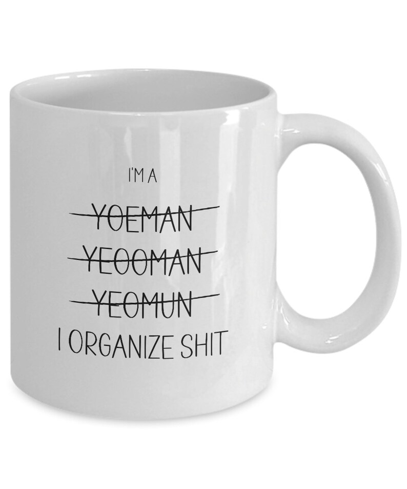 Yeoman Gift, Funny Mug for Yeoman Boyfriend/girlfriend, Military ...