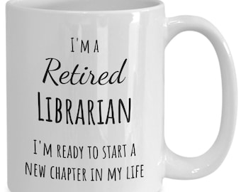 Retirement Gift for Librarian | Etsy