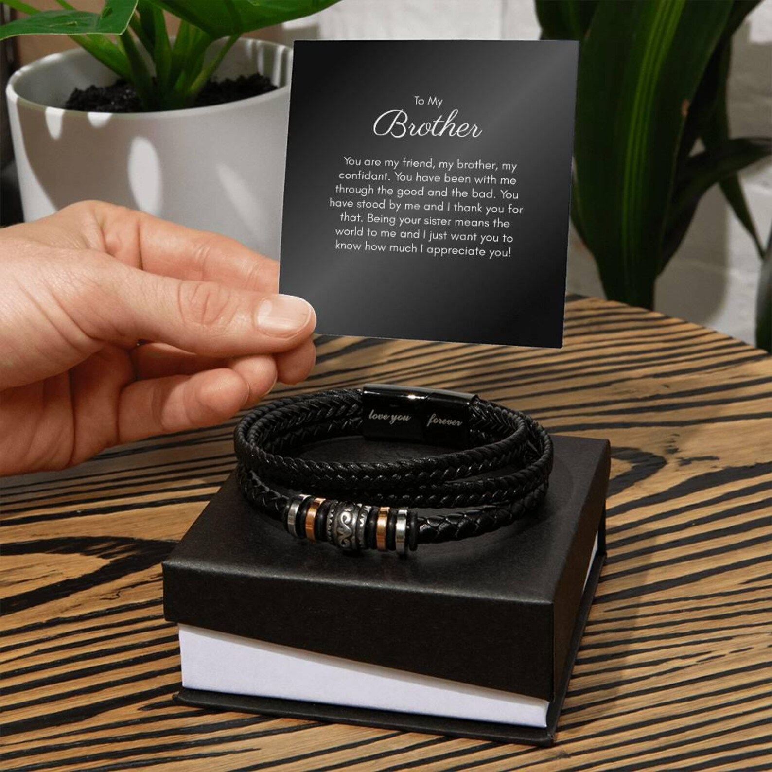 For My Brother Gifts, Best Brother Bracelet, Big Brother, Little ...
