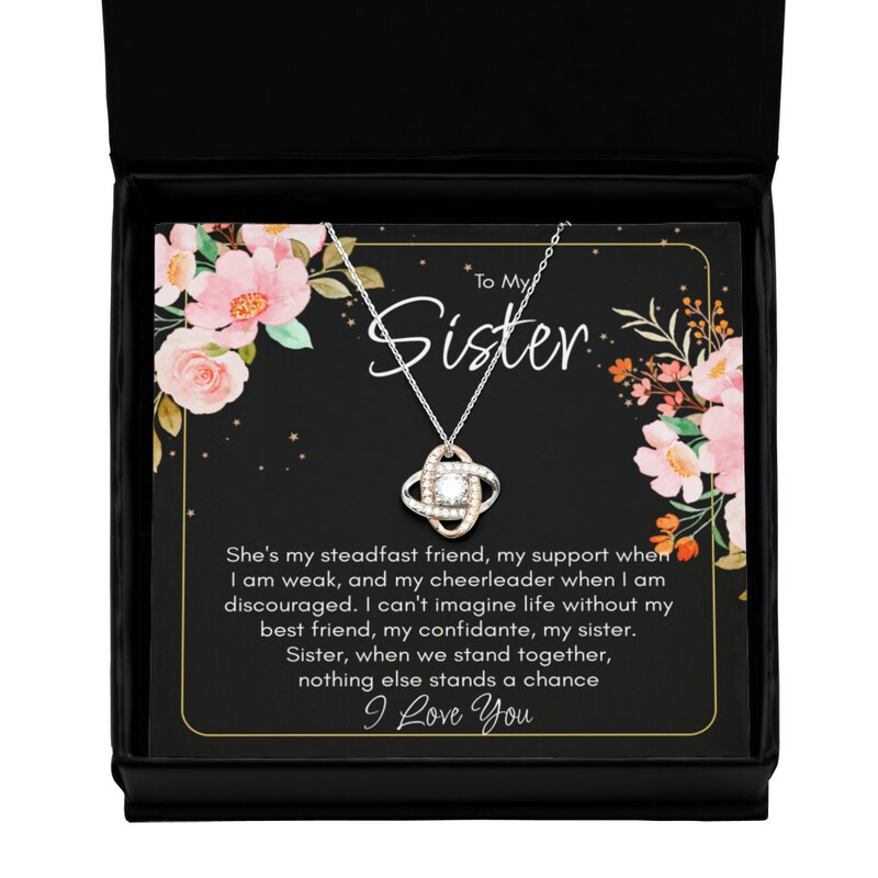 Sister Necklace - Etsy