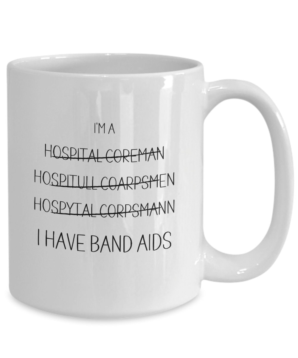 Hospital Corpsman Gift, Funny Mug for Hospital Corpsman, Boyfriend ...