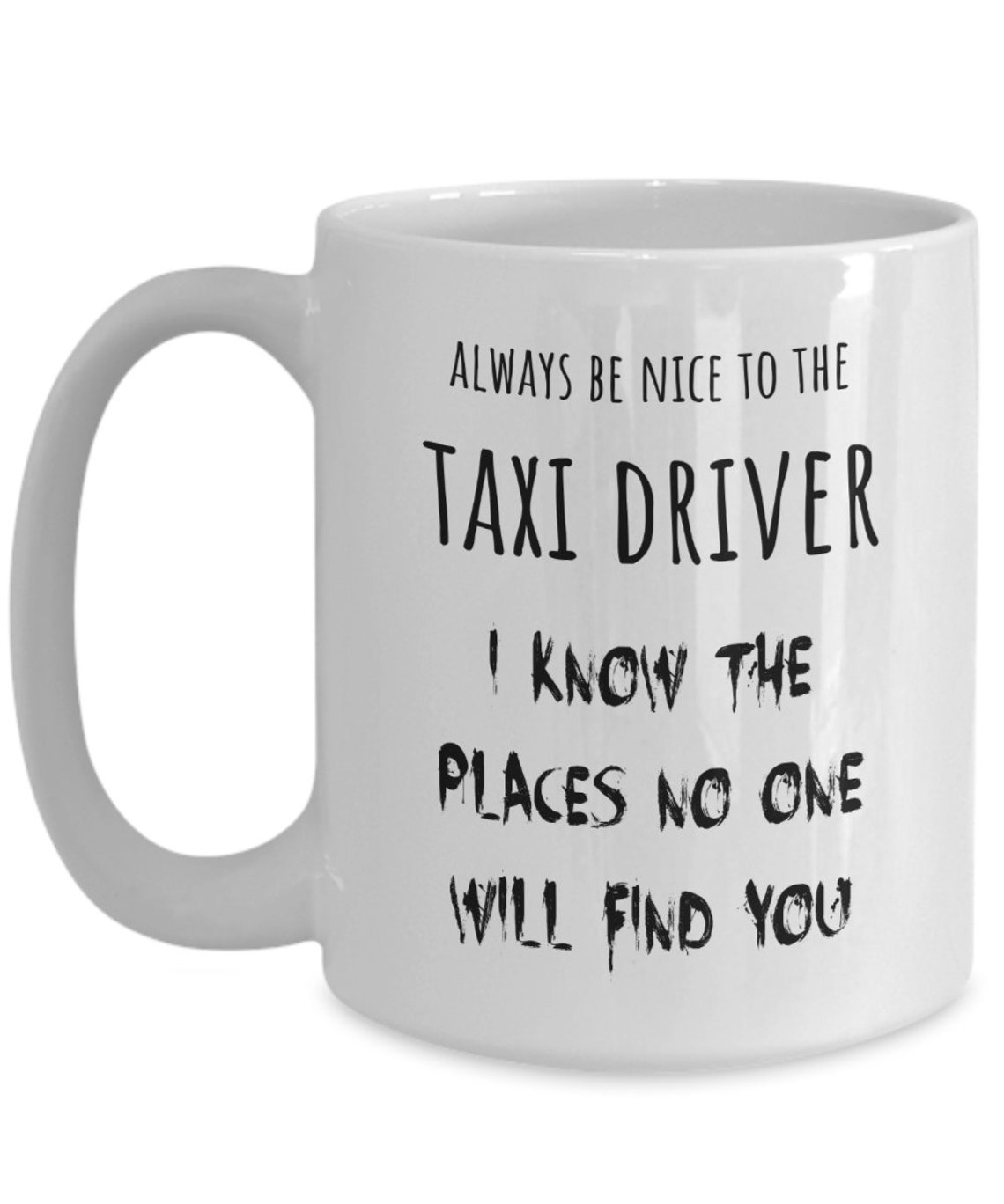 Funny Taxi Driver Coffee Mug, Cab Driver Gift, Best Taxi Driver, Taxi ...