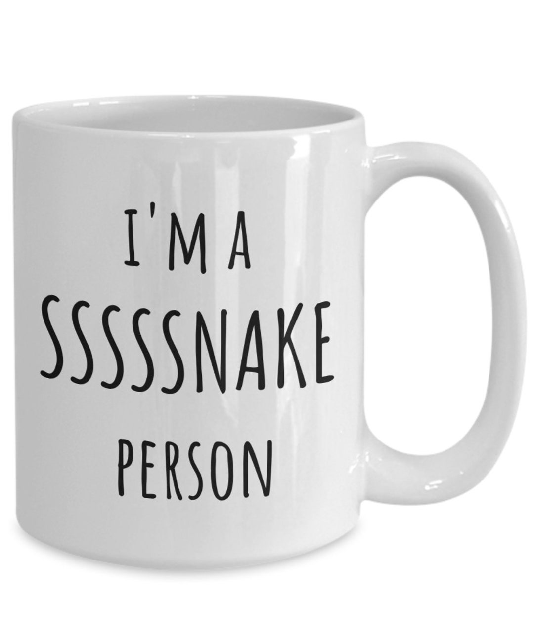 Gift for Snake Owner, Snake Coffee Mug, I'm A Snake Person, Funny Snake ...