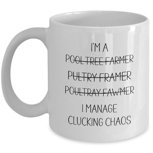 Poultry Farmer Gifts, I'm a Poultry Farmer, Funny Chicken Farmer Gift ...