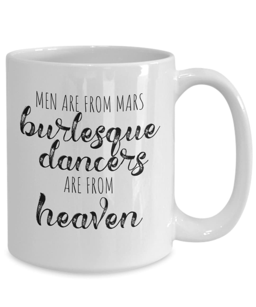 Burlesque Dance Coffee Mug, Gift for Burlesque Dancer, Love Burlesque ...