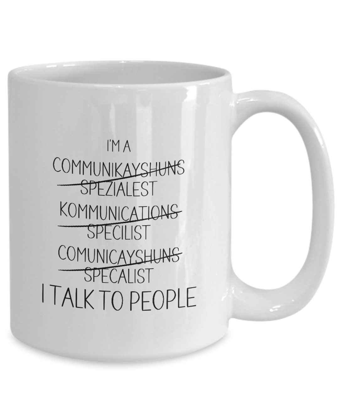 Communications Specialist Gift, Funny Mug for Communications Specialist ...