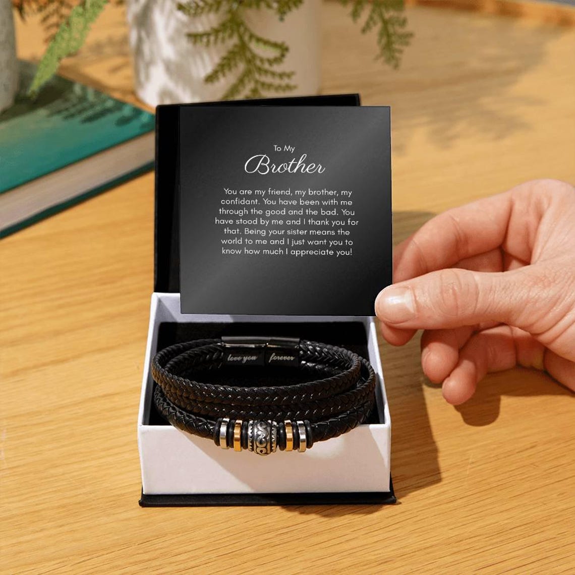 For My Brother Gifts, Best Brother Bracelet, Big Brother, Little ...
