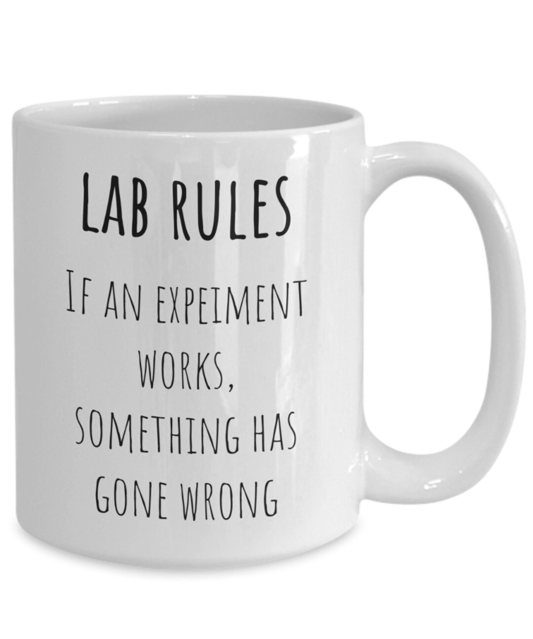 Lab Rules Mug, Chemist, Scientist, Physicist Gift, Funny Science Gift ...