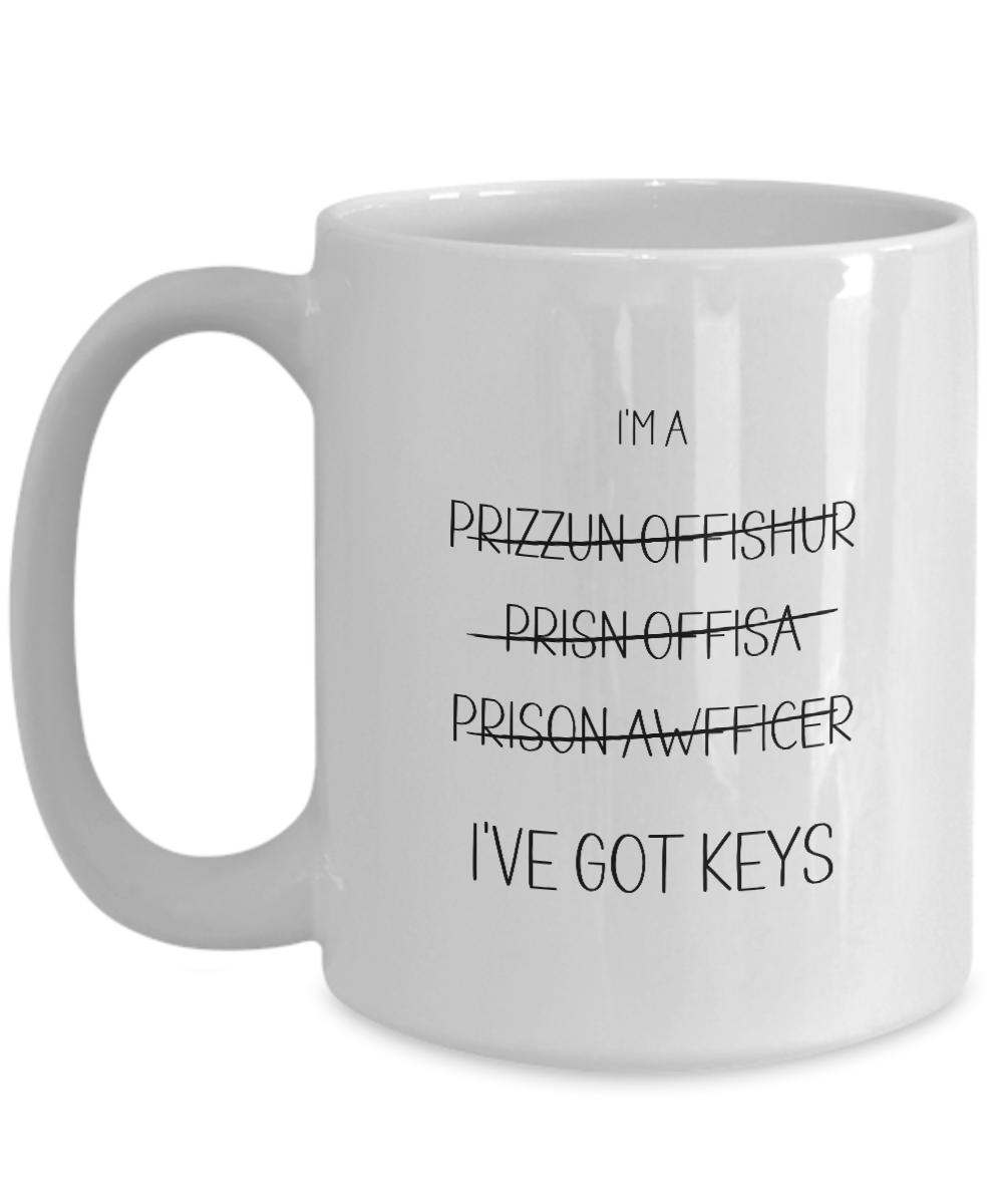 Prison Officer Gift, Funny Prison Guard Present, Emergency Worker ...