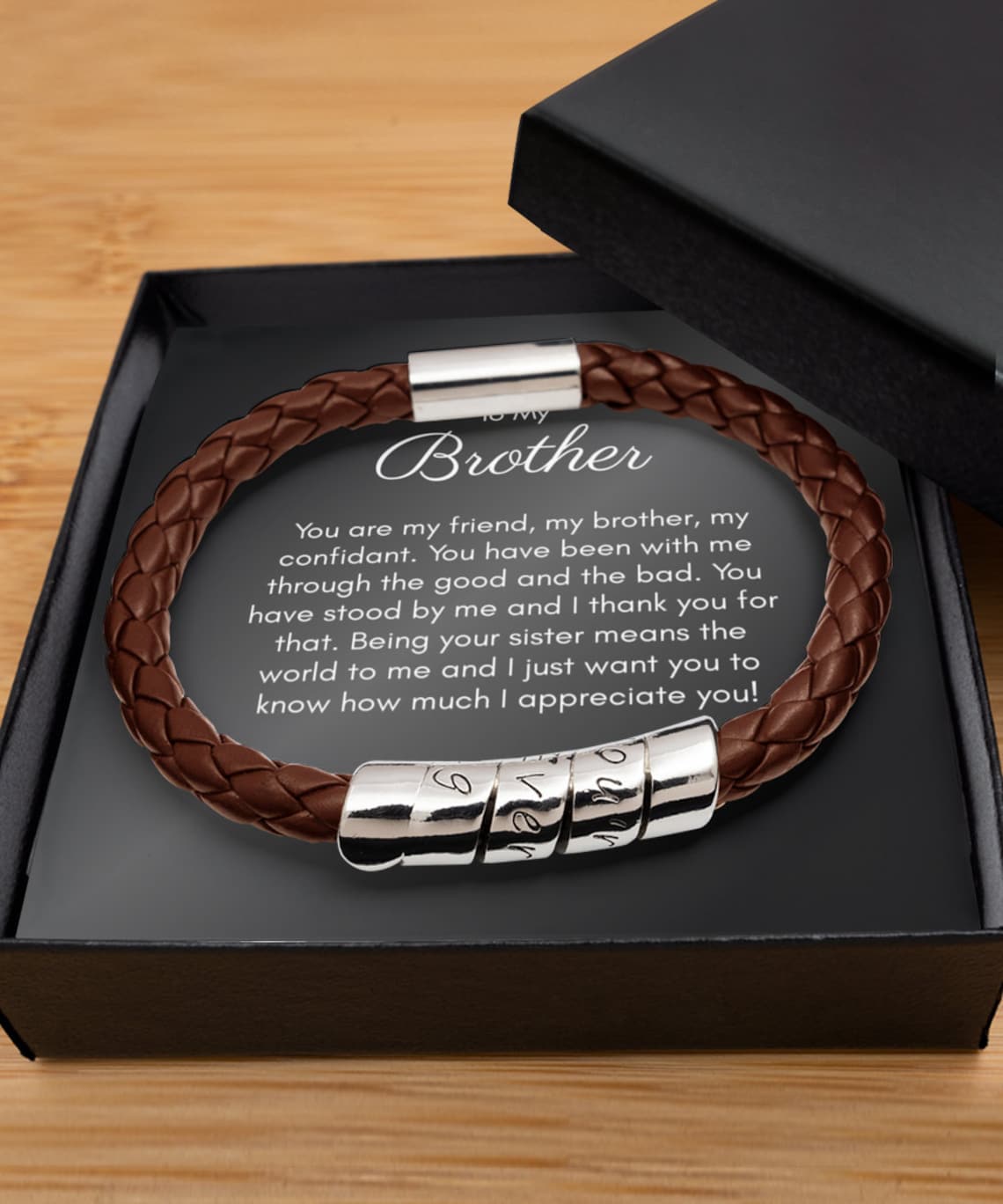 For My Brother Gifts, Best Brother Bracelet, Big Brother, Little ...