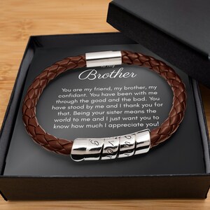 For My Brother Gifts, Best Brother Bracelet, Big Brother, Little ...