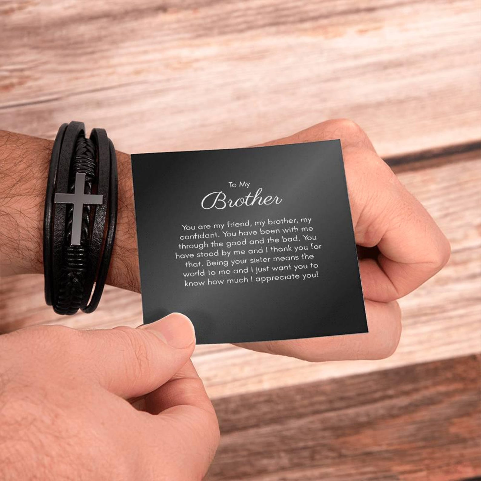 For My Brother Gifts, Best Brother Bracelet, Big Brother, Little ...
