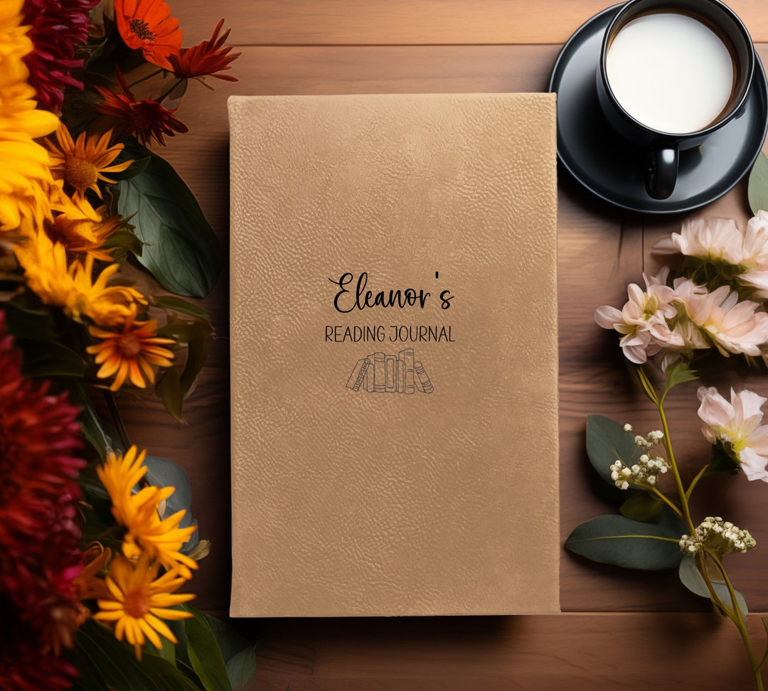Custom Reading Journal, Reading Tracker, Notebook, Personalized Reading ...