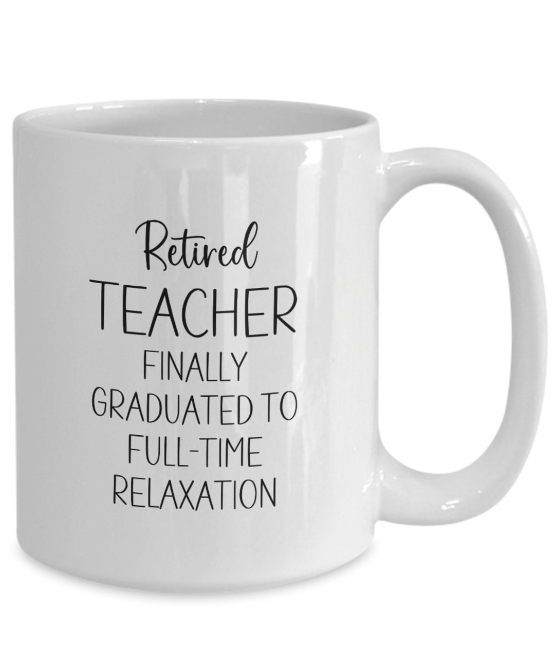 Teacher Retirement Gift, Funny Retirement Mug, Gift for Retiring ...