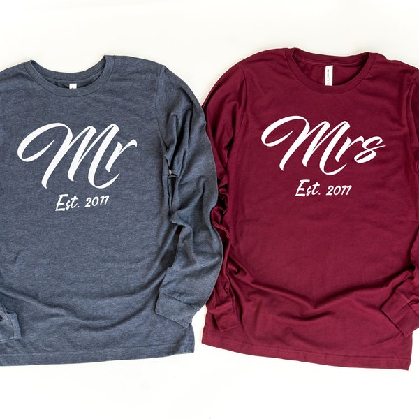 Mrs Shirt - Etsy