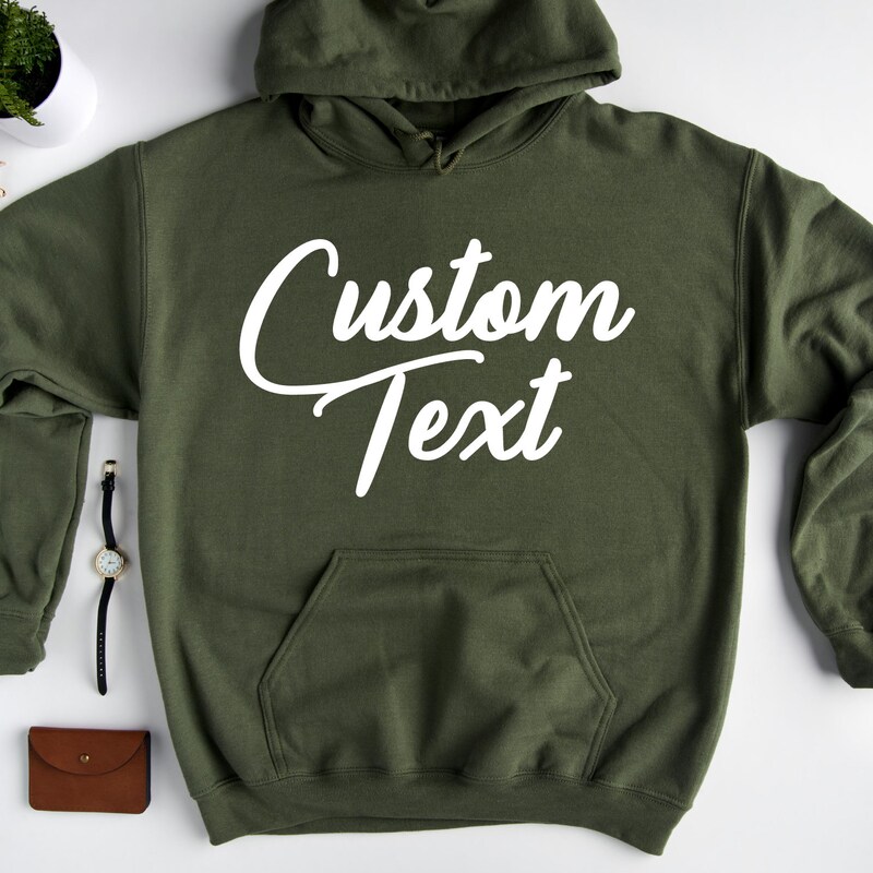 Custom Hoodie - Etsy