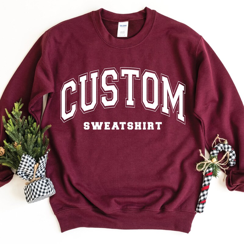 Custom Sweatshirt - Etsy