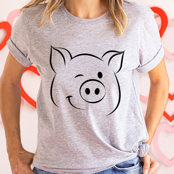 Pig Shirt - Etsy