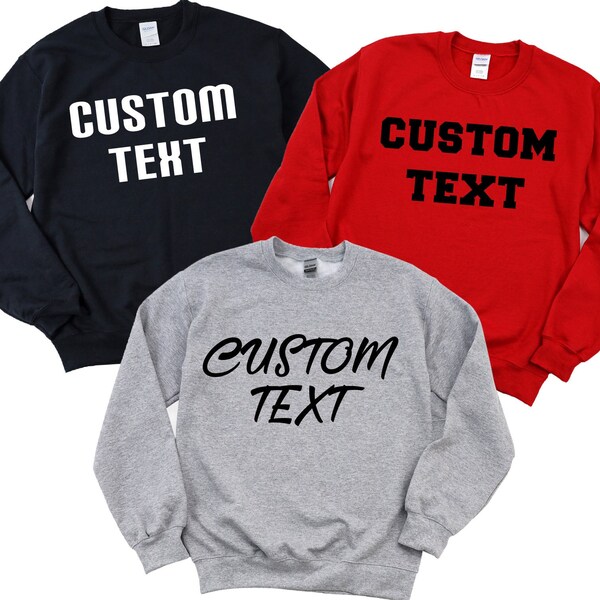 Custom Sweater - Etsy