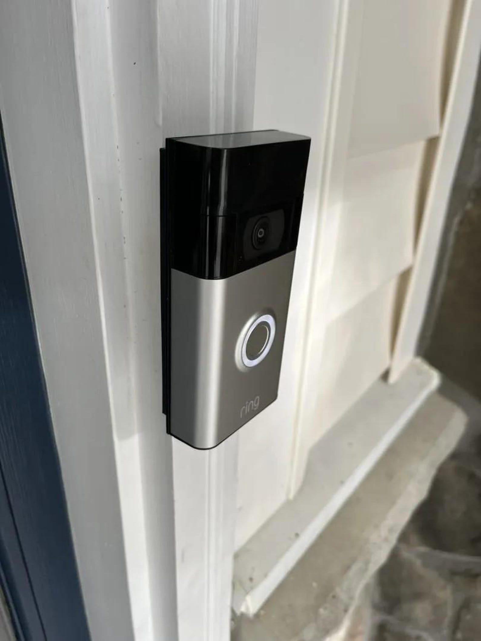 Ring Wired Doorbell Plus (generation 2/gen2) Narrow Fixed Mount Bracket ...