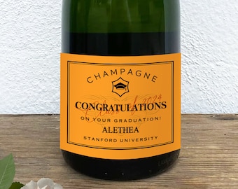 Custom Graduation Wine Label, Graduation Gift, Funny Graduation Gift ...