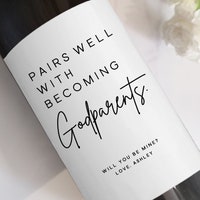 Personalized Godfather Proposal Card Funny, Will You Be My Godfather ...
