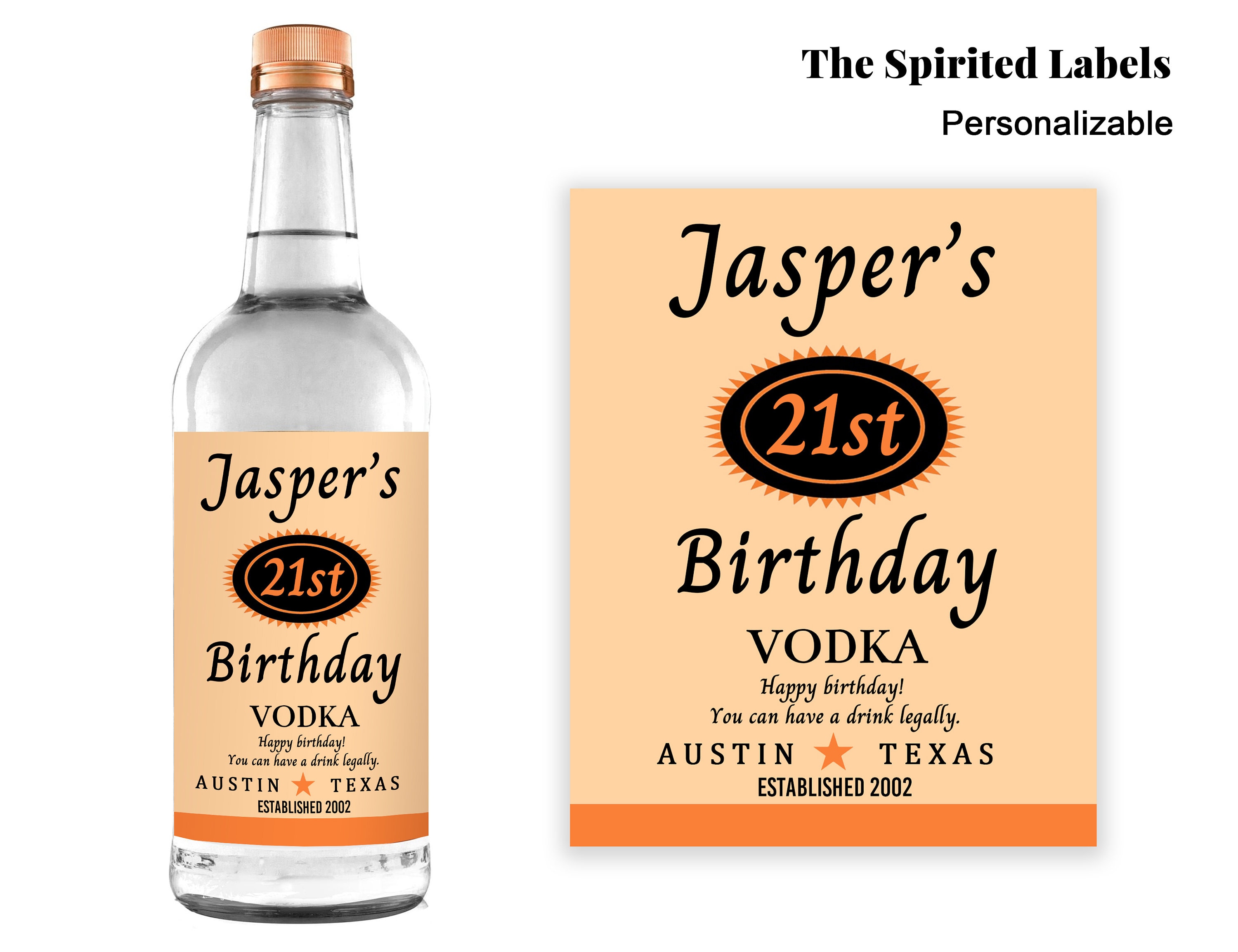 Happy Birthday Drink Vodka