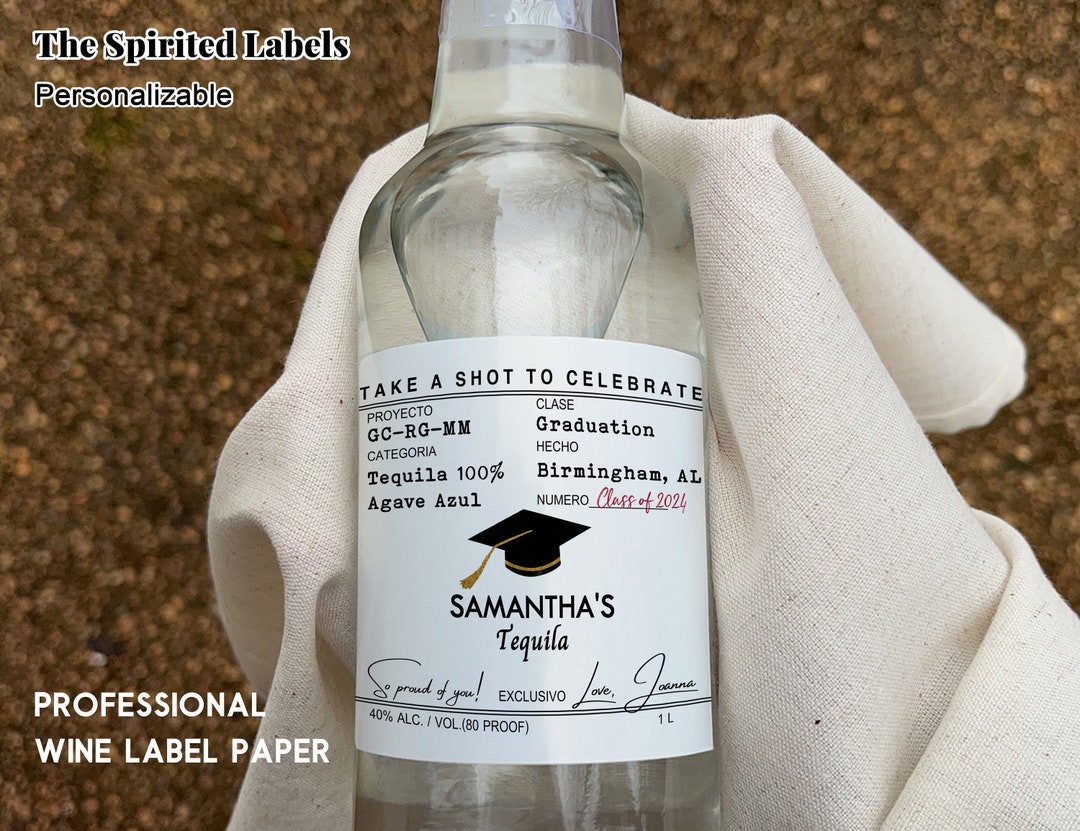 Graduation Wine Label/graduation Gift/college Graduation Gift for Her ...